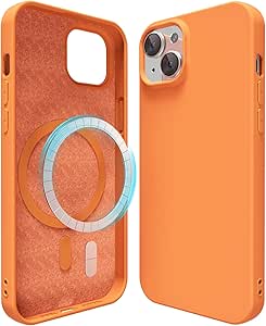 Amazon.com: oakxco Silicone Case for iPhone 13 Mini/ 12 Mini Case Magnetic, Compatible with ...