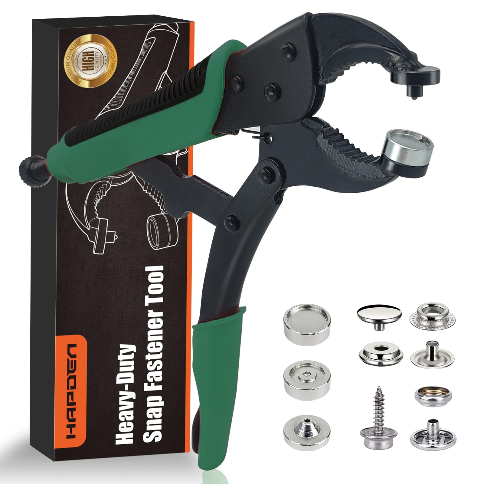 Amazon.com: Heavy Duty Snap Fastener Tool Adjustable Vice Grip Snap ...