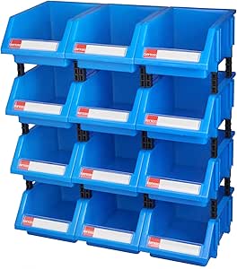 Aerkaa - Contenedores apilables de almacenamiento y almacenamiento ...