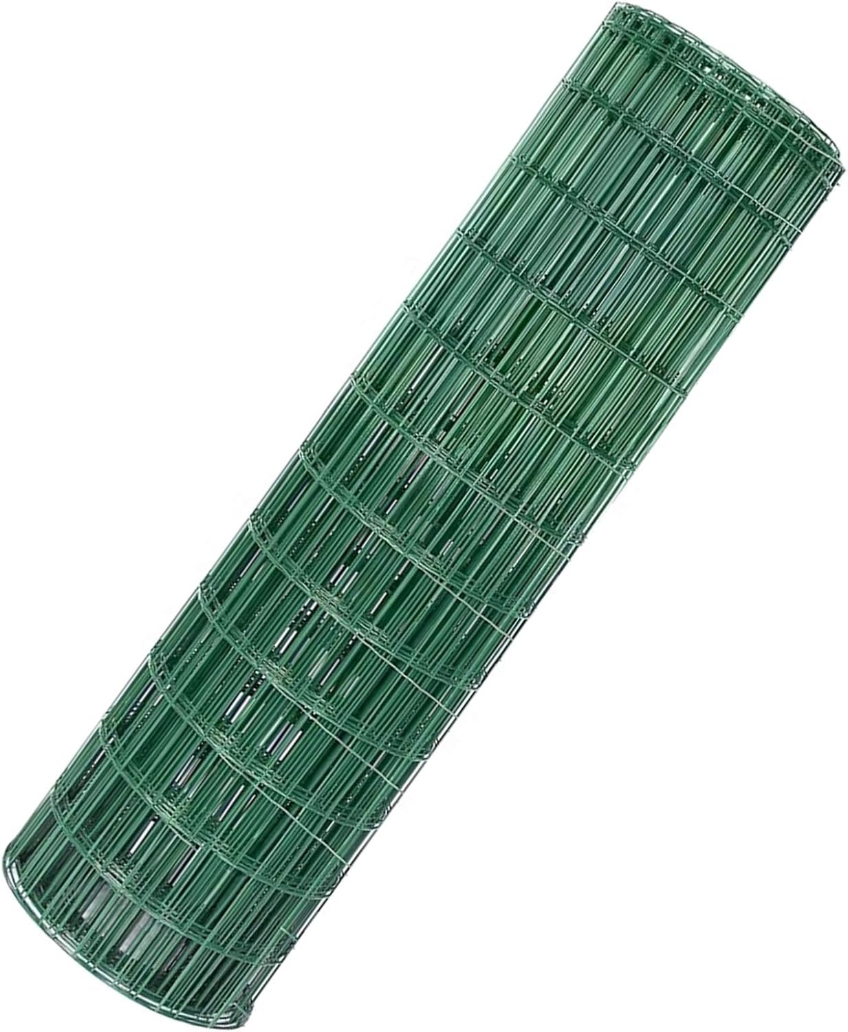 YouseaHome 0.9M X 10M Green Rectangle Wire Mesh Fencing PVC Coated ...