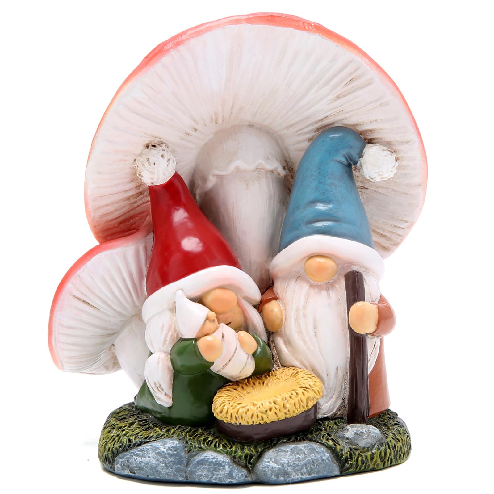 Amazon.com: Hodao Fantasy Mushroom Elf Decor - Christmas Home Ornament ...