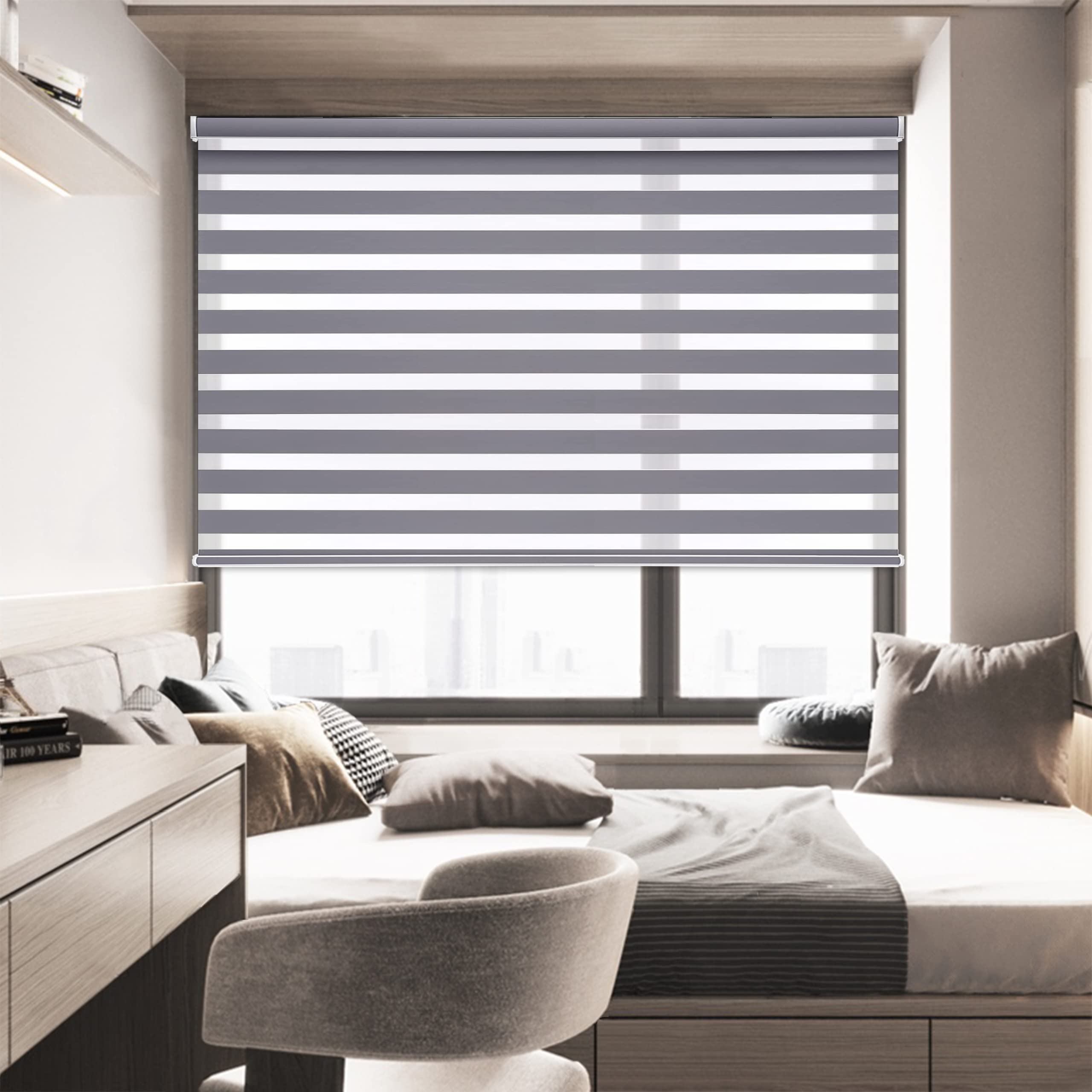 Buy Cordless Zebra Blinds for Windows, Zebra Shades for Windows, Zebra ...