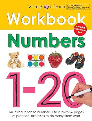 Wipe Clean Workbook Numbers 1-20: Priddy, Roger: 9780312508692: Amazon.com: Books