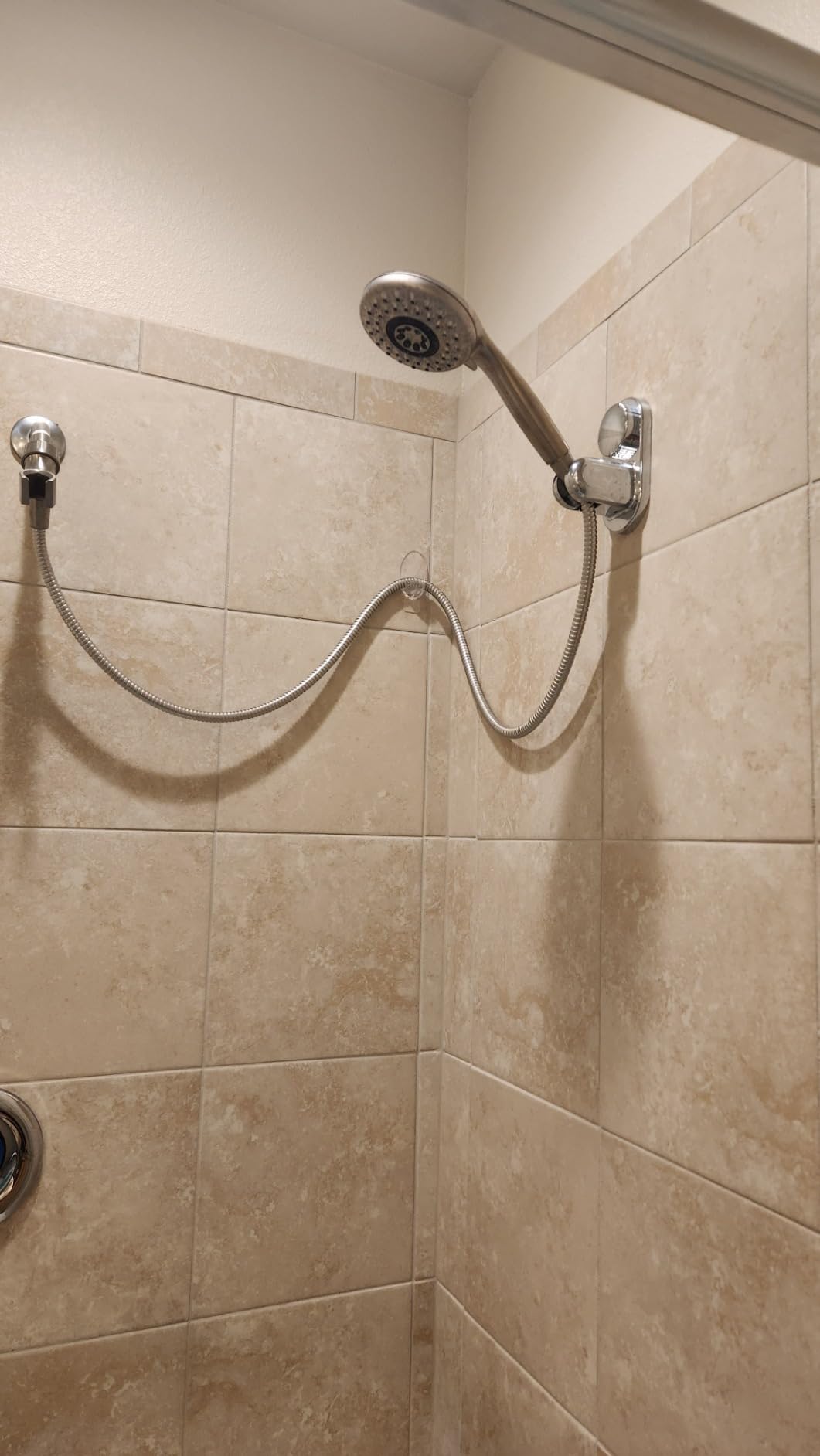 Handheld Shower Head Holder - 5 Positions Adjustable + 90° downwards ...