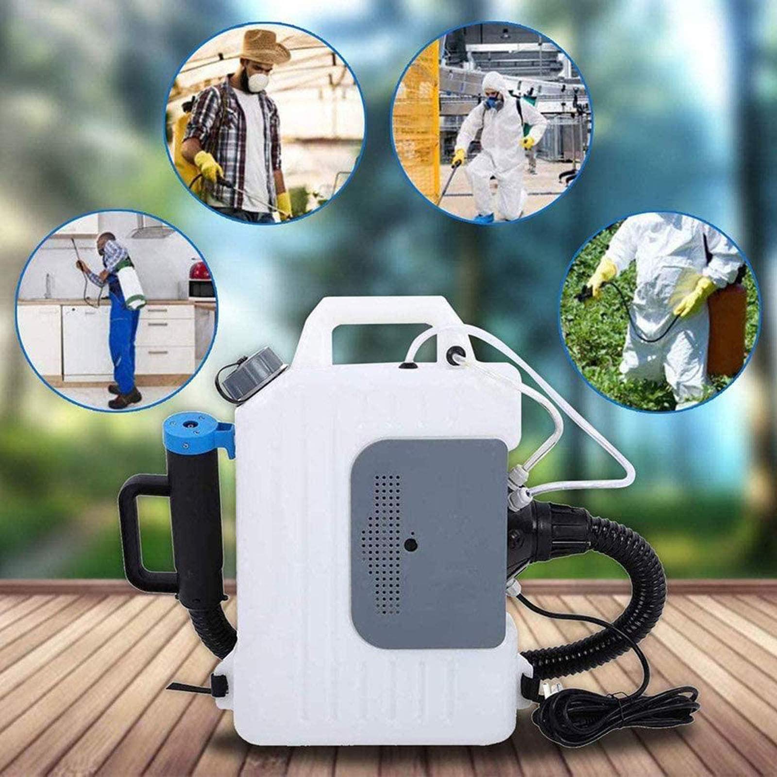 New 10l Electric Backpack Ulv Ultra Low Capacity Sprayer