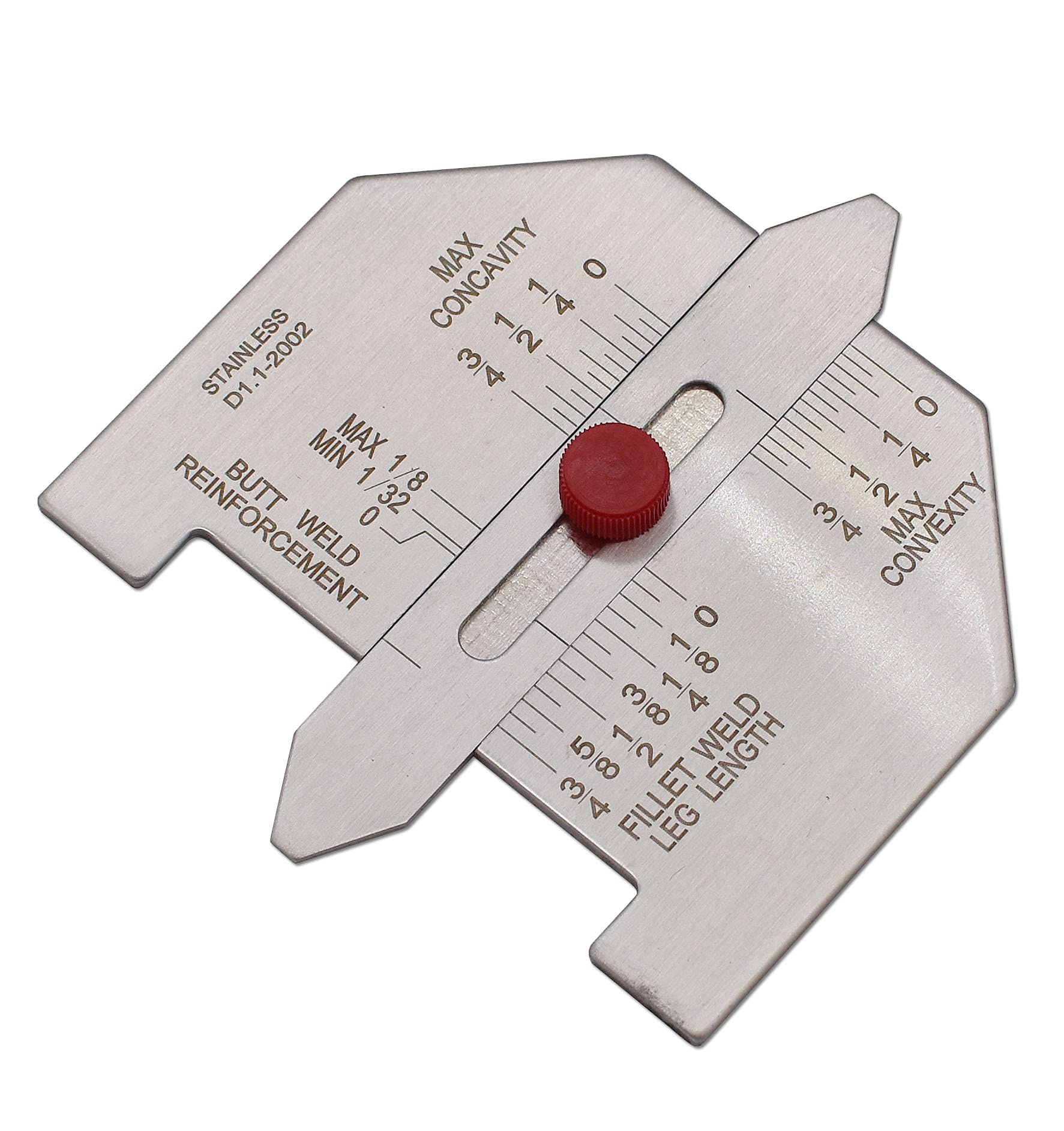 Buy GZTIGWELD Automatic Weld Size Gauge Butt & Fillet Weld Welding ...