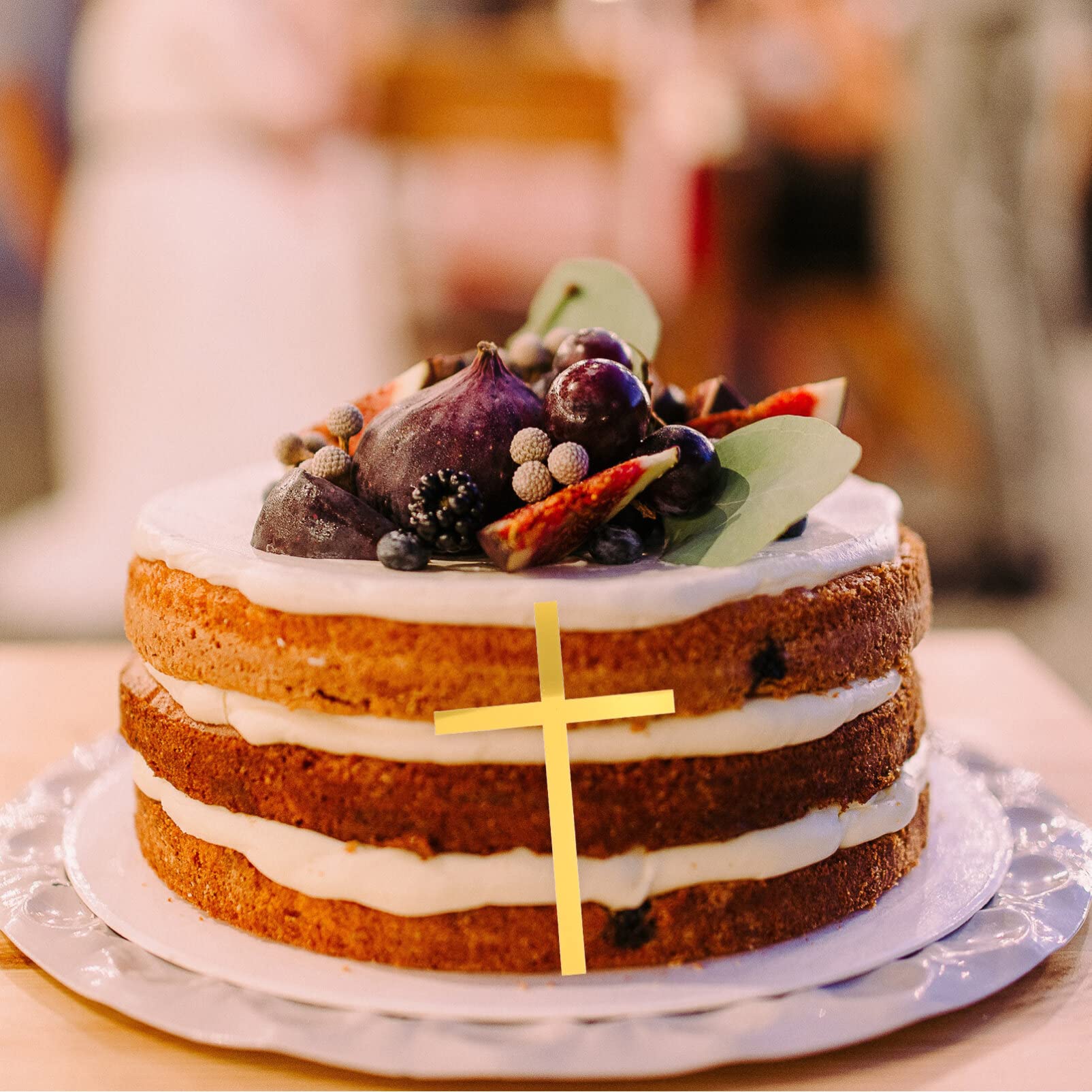 Baptism Cross Cake Toppers Personalised Baptism Cake Topper – Geez