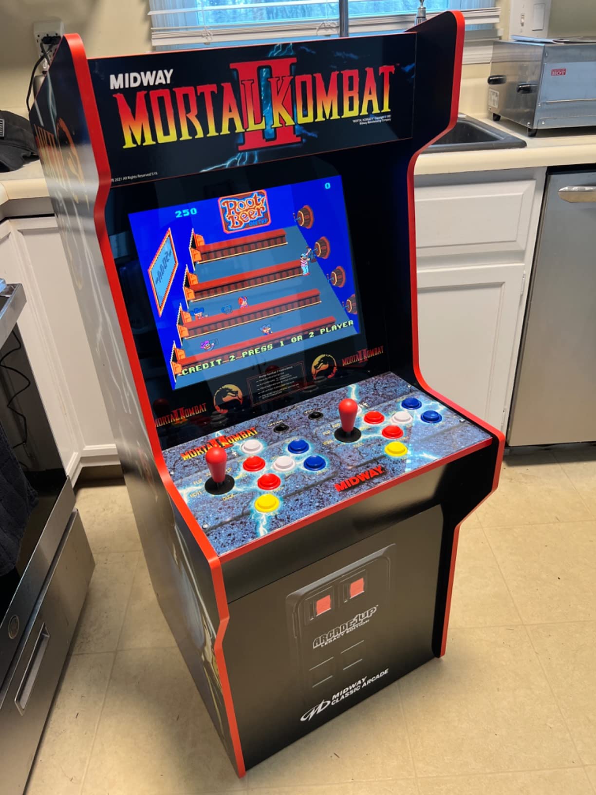 $17/mo - Finance Arcade1UP Midway Legacy 4 Foot Arcade Machine ...