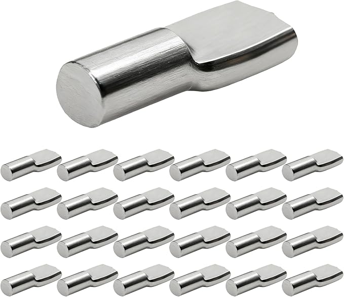 Amazon.com: 5mm Shelf Pegs for Shelves Cabinet Shelf Support Pegs Metal ...