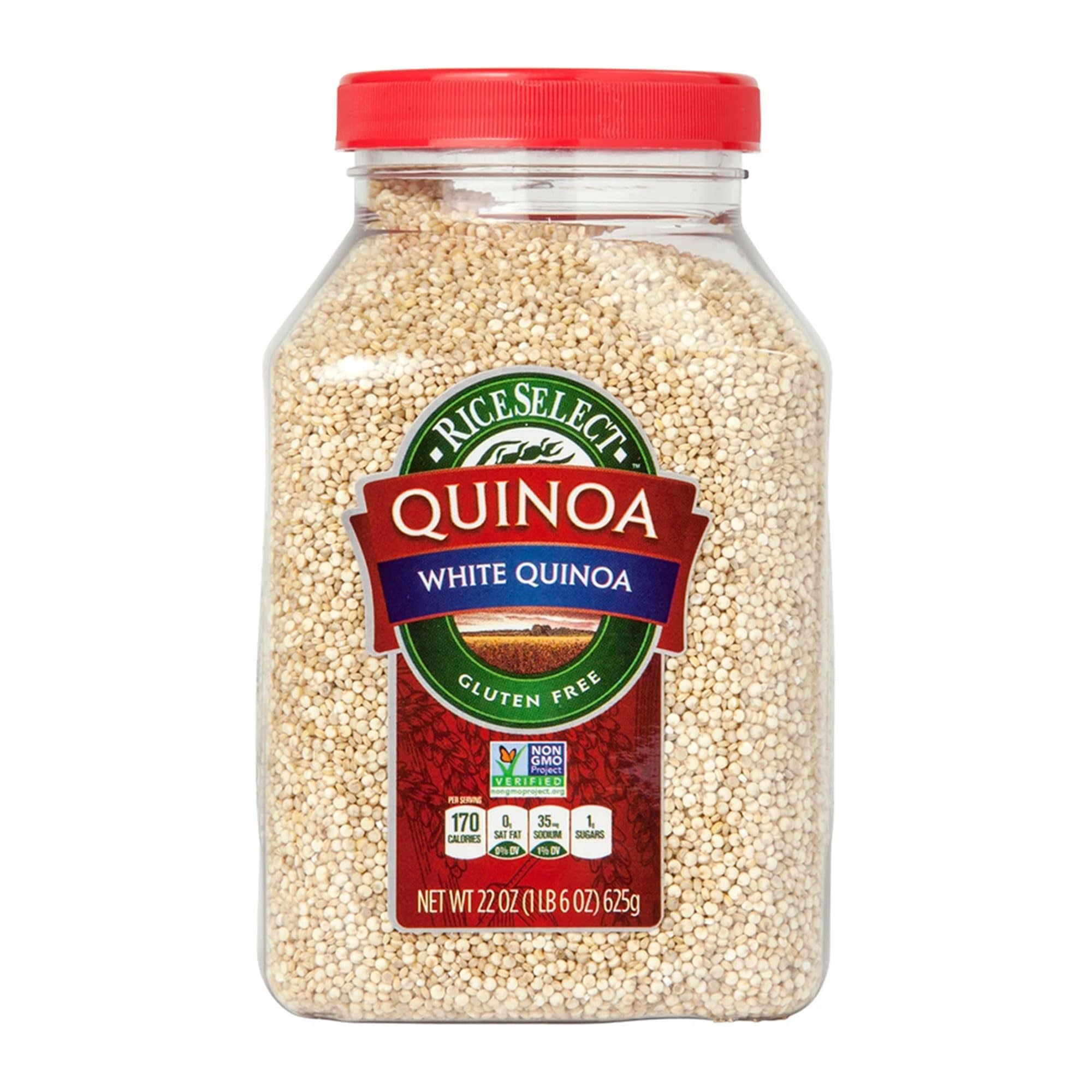 Amazon.com: RiceSelect White Quinoa, Premium Gluten-Free Seed, Star-K ...