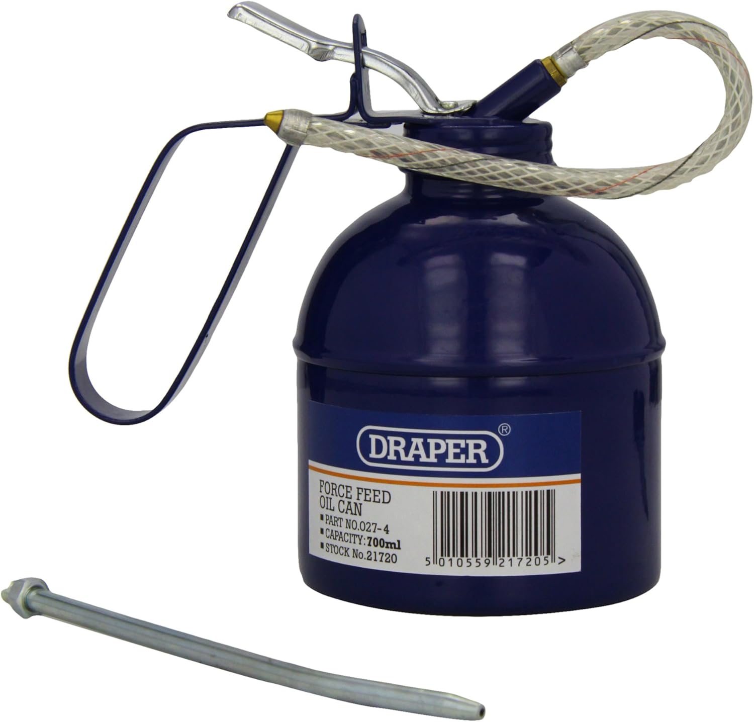 Amazon.com: Draper 21720 Force Feed Oil Can, 700ml, Blue : Automotive