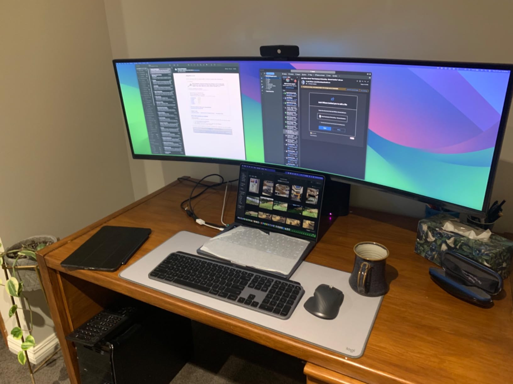 VIVO Premium Aluminum Heavy Duty Monitor Arm for Ultrawide Screens up ...