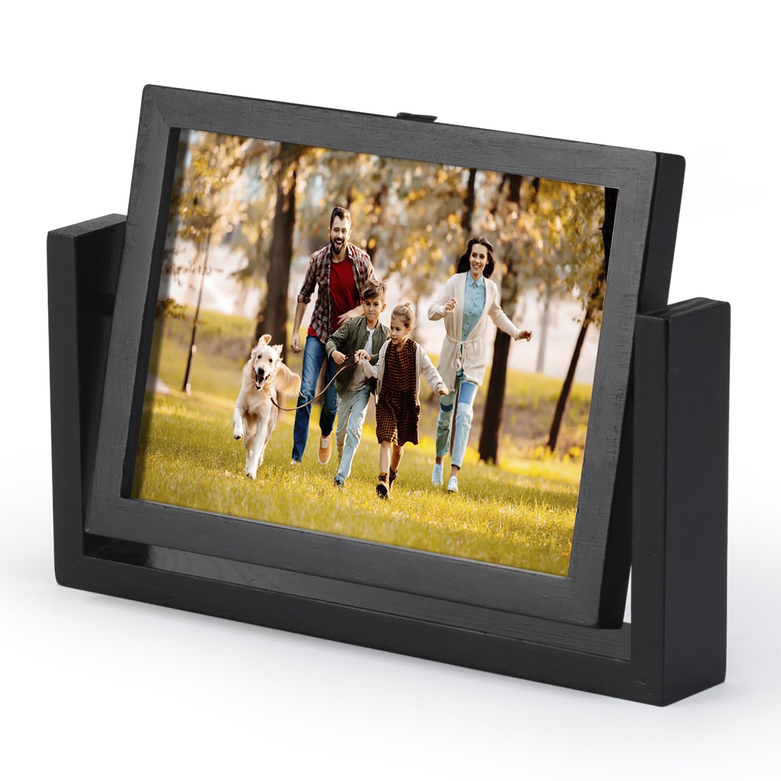 Amazon.com - 5x7 Picture Frame Double Sided Picture Frames Standing ...
