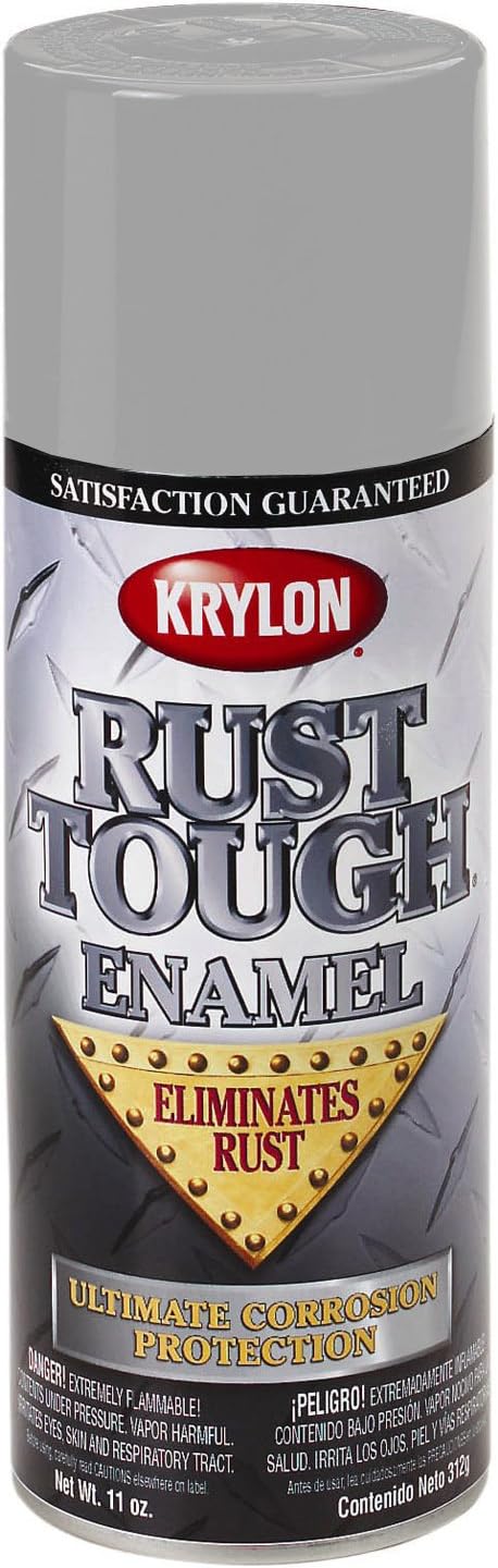 Gray Gloss Rust Tough Enamel Aerosol 9206 [Set of 6] - Spray Paints ...