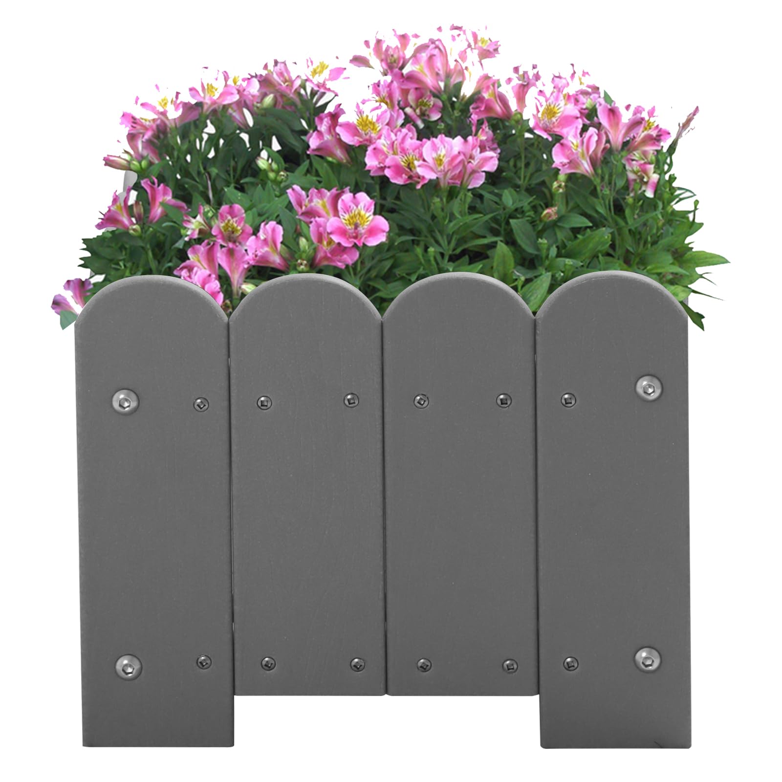 Amazon.com: BIVODA Outdoor Flower Box,12.6 inch Decorative Outdoor ...