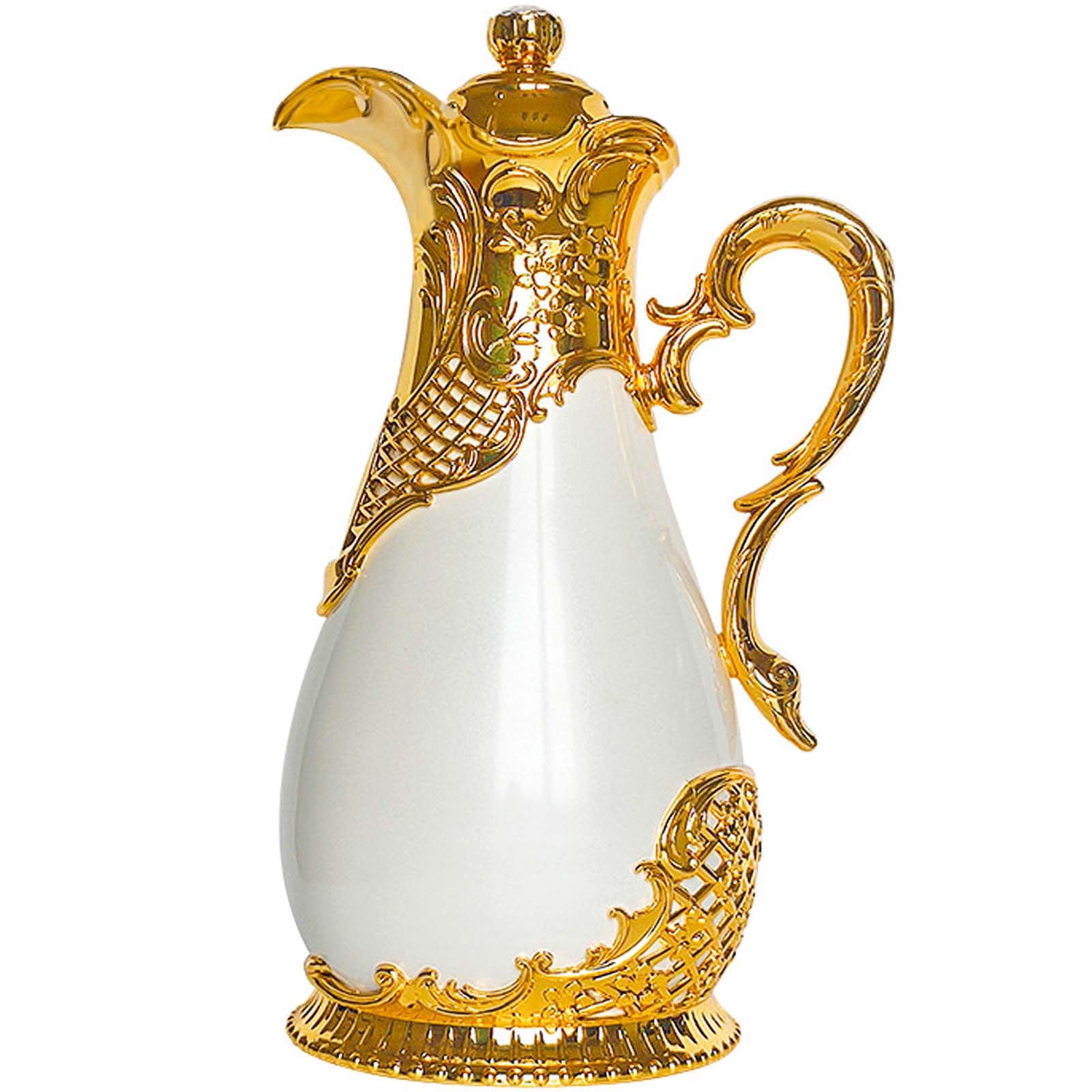 Amazon.com: Arabic Style Insulated Coffee Thermos,Vacuum Thermal Pot ...