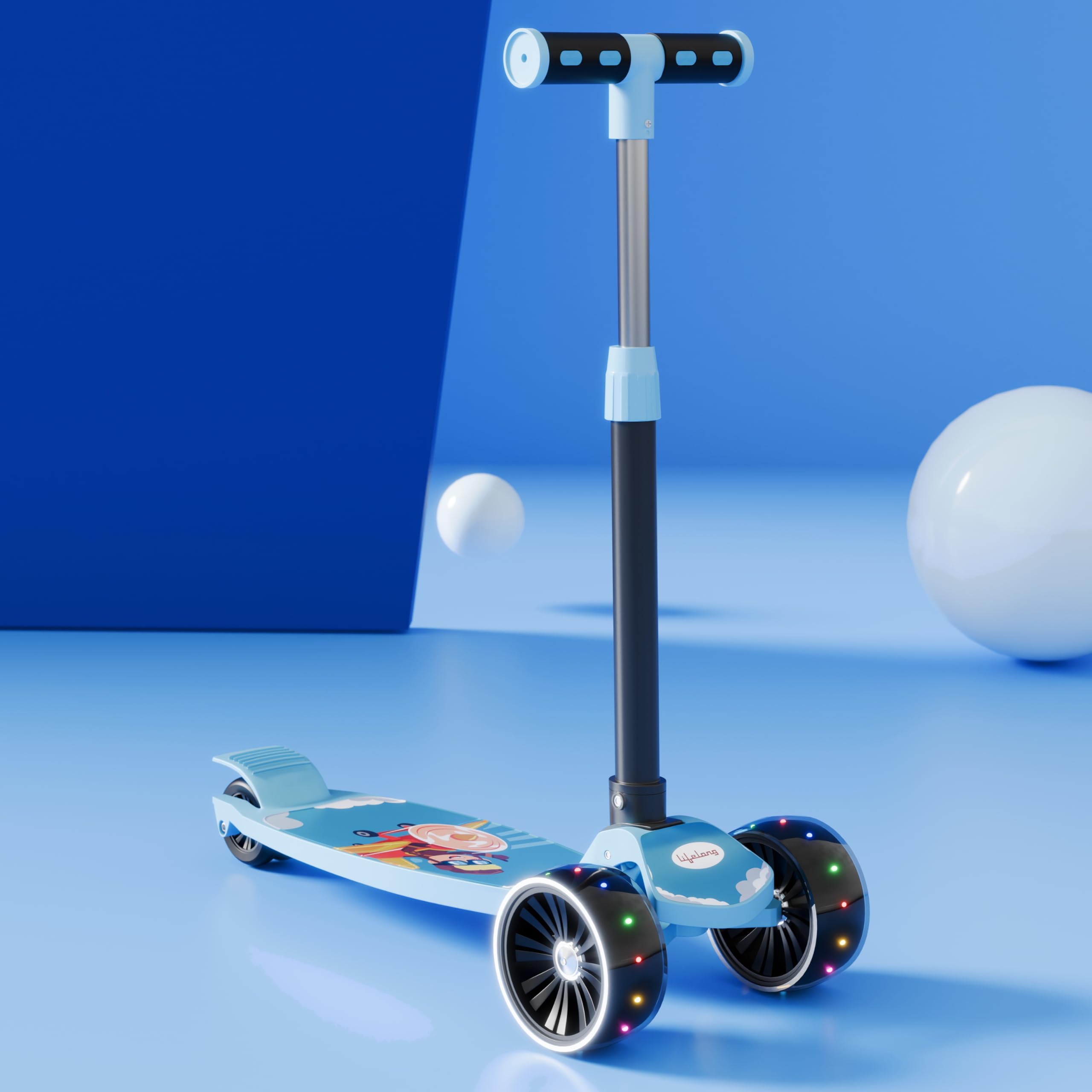 BearWIZ Toys Scooter for Kids -Kick Scooters for Boys and Girls ...