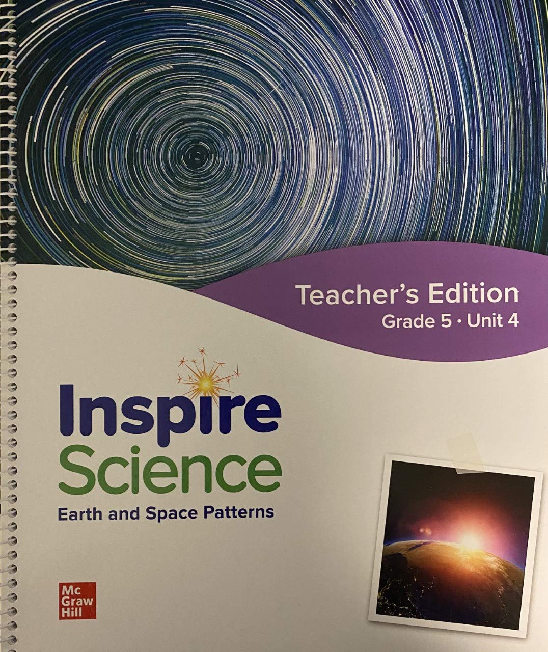 Inspire Science, Teacher's Edition, Grade 5 Unit 4, Earth and Space ...