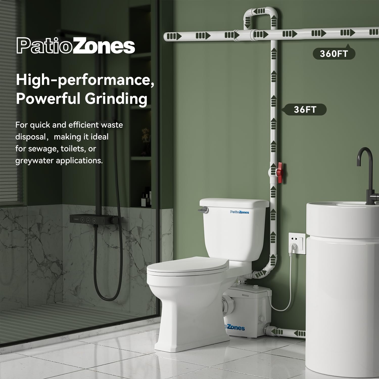 Bathroom Pump System