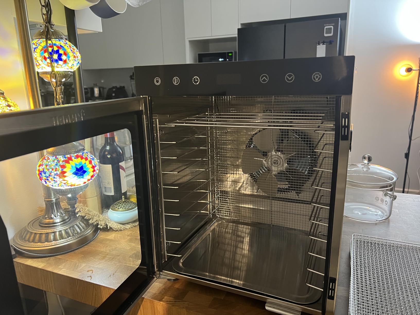 Stainless Steel Biltong Box Food Dehydrator and Drying Cabinet - Large ...