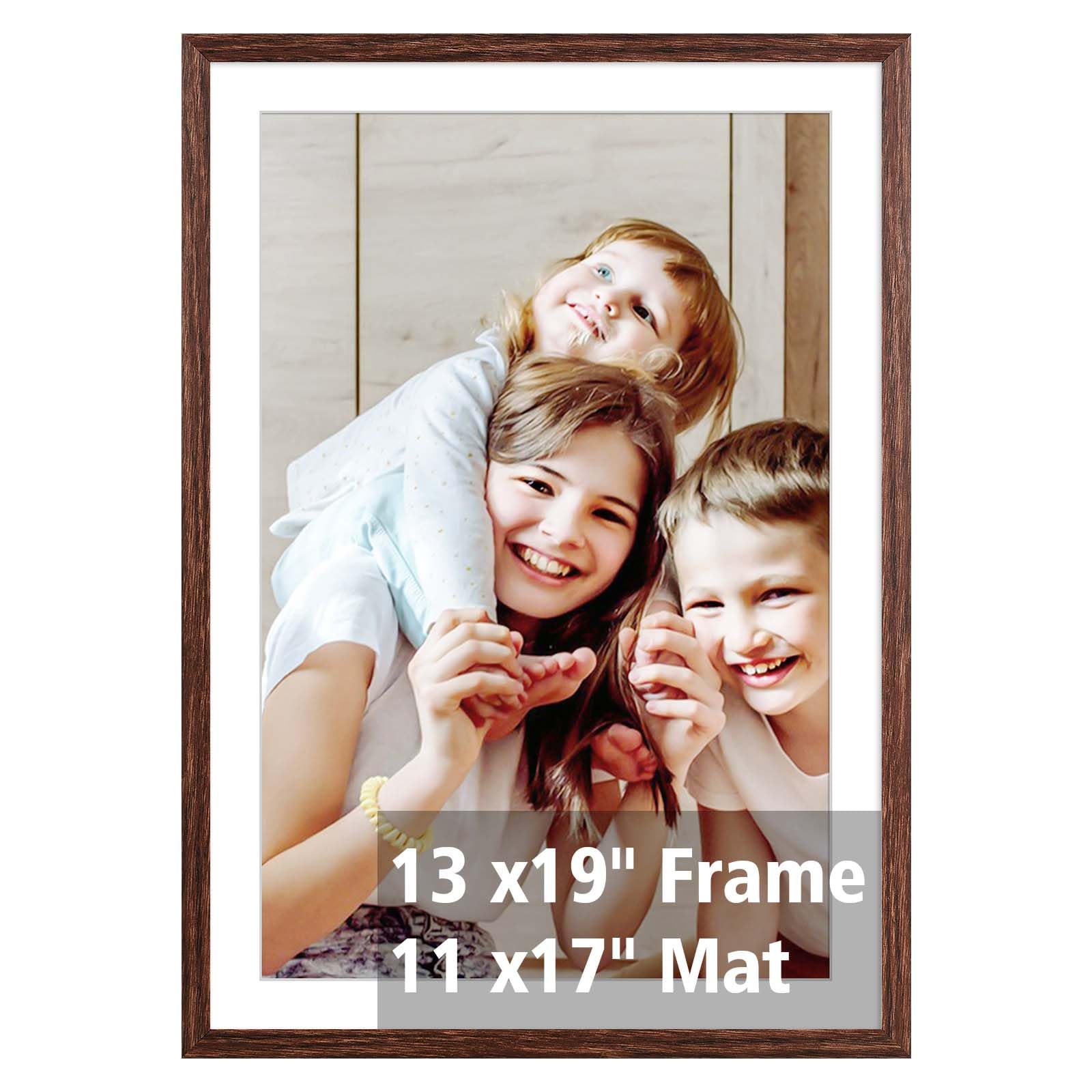 Amazon.com - Gaevuian 13x19 Frame Distressed Farmhouse Wood Pattern 13 ...