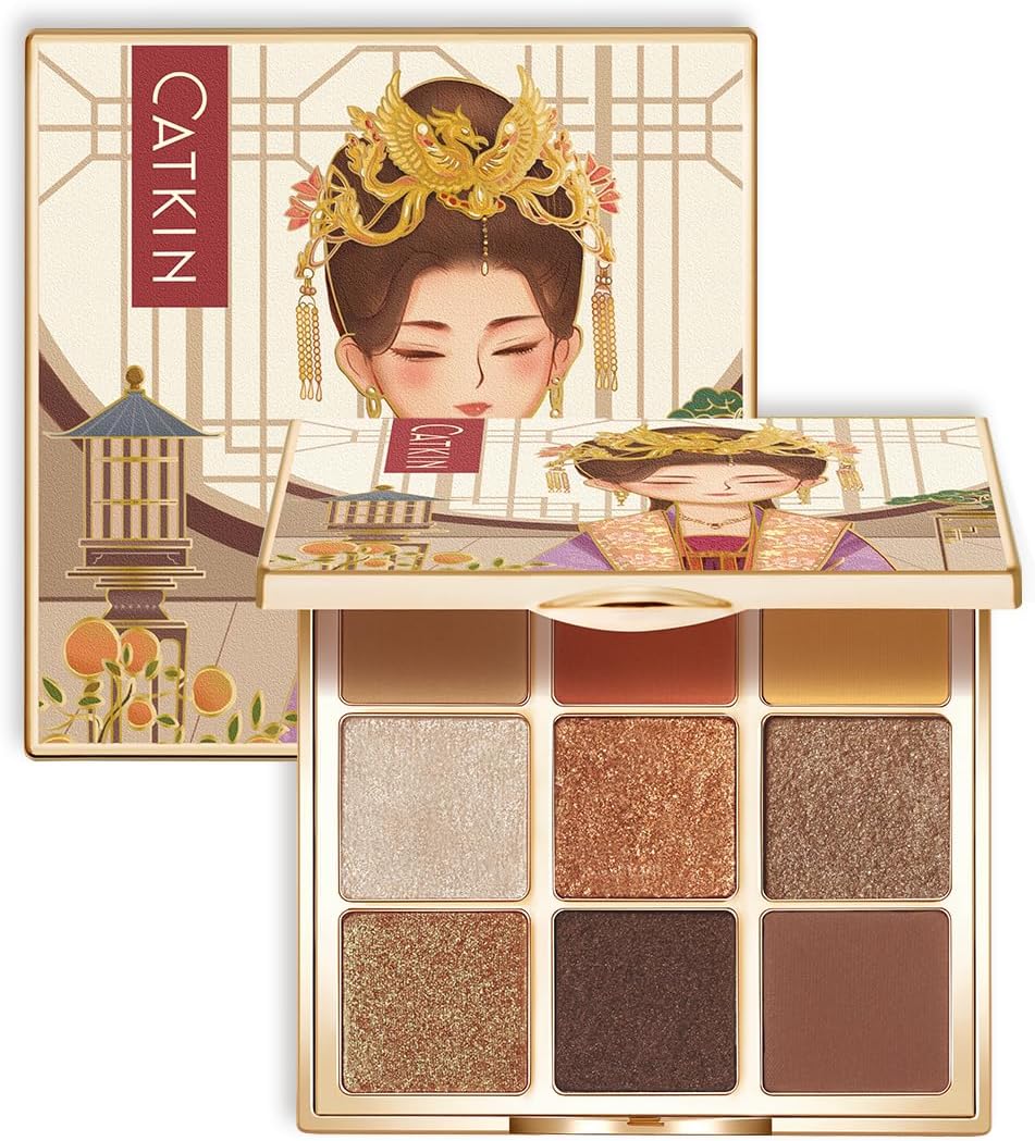 Amazon.com : MilleFee Painting Eyeshadow Palette (04 Woman With A ...