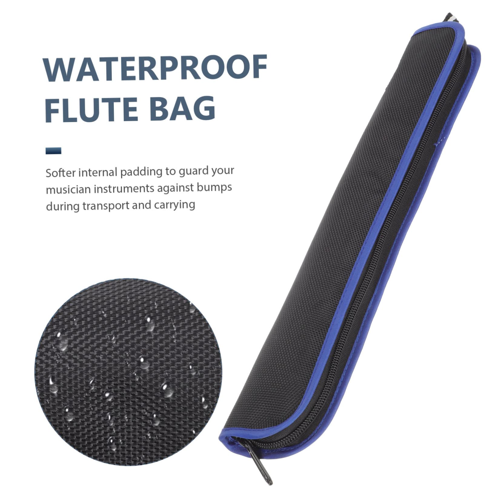 Recorder Instrument SUPVOX Portable Flute Carry Case - Waterproof ...