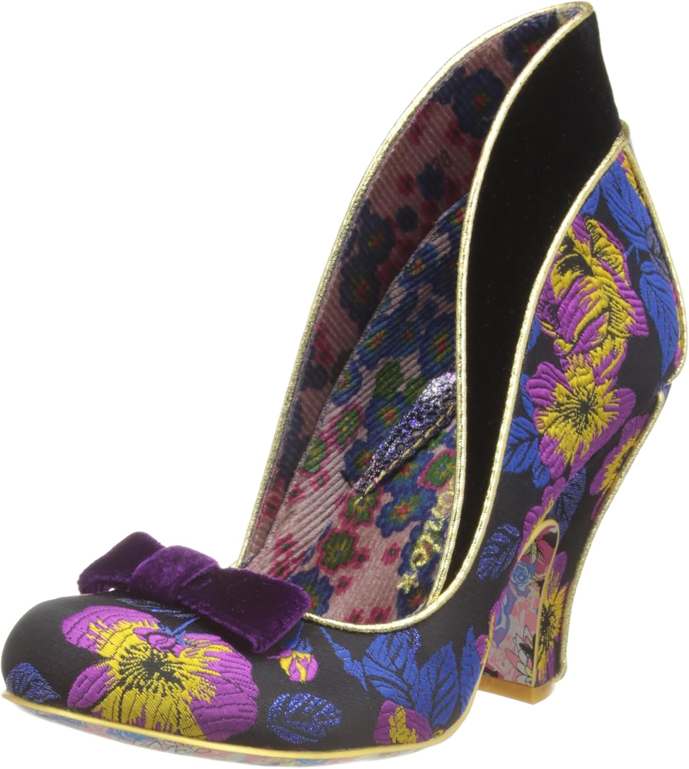 Amazon.com | Irregular Choice Women's Court Shoe, Black Multi, 8 | Pumps