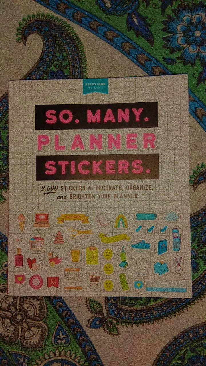 So. Many. Planner Stickers. : Pipsticks®+Workman®: Amazon.in: Books