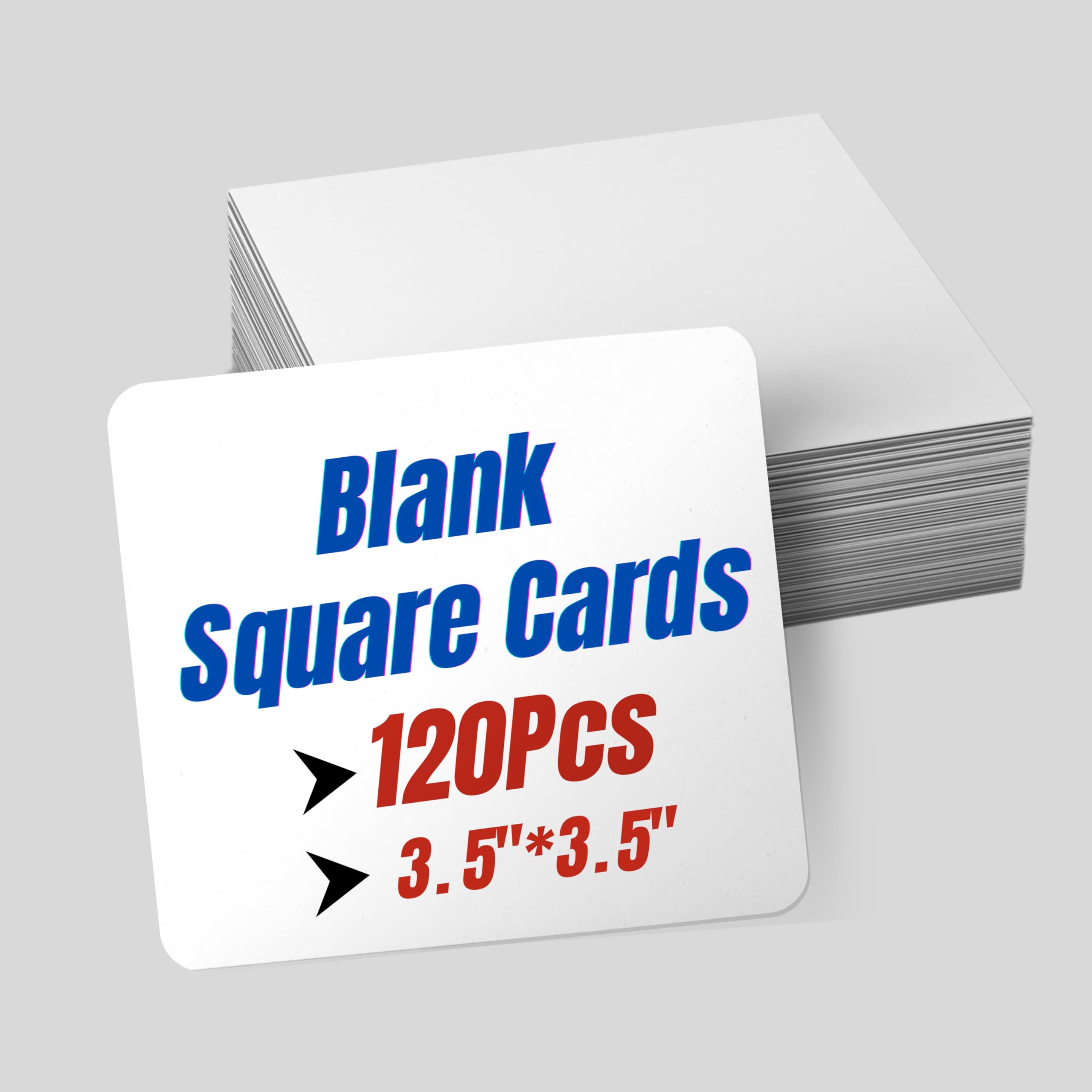 Amazon.com : Superior POD Square Blank Cards 3.5 x 3.5: Versatile ...