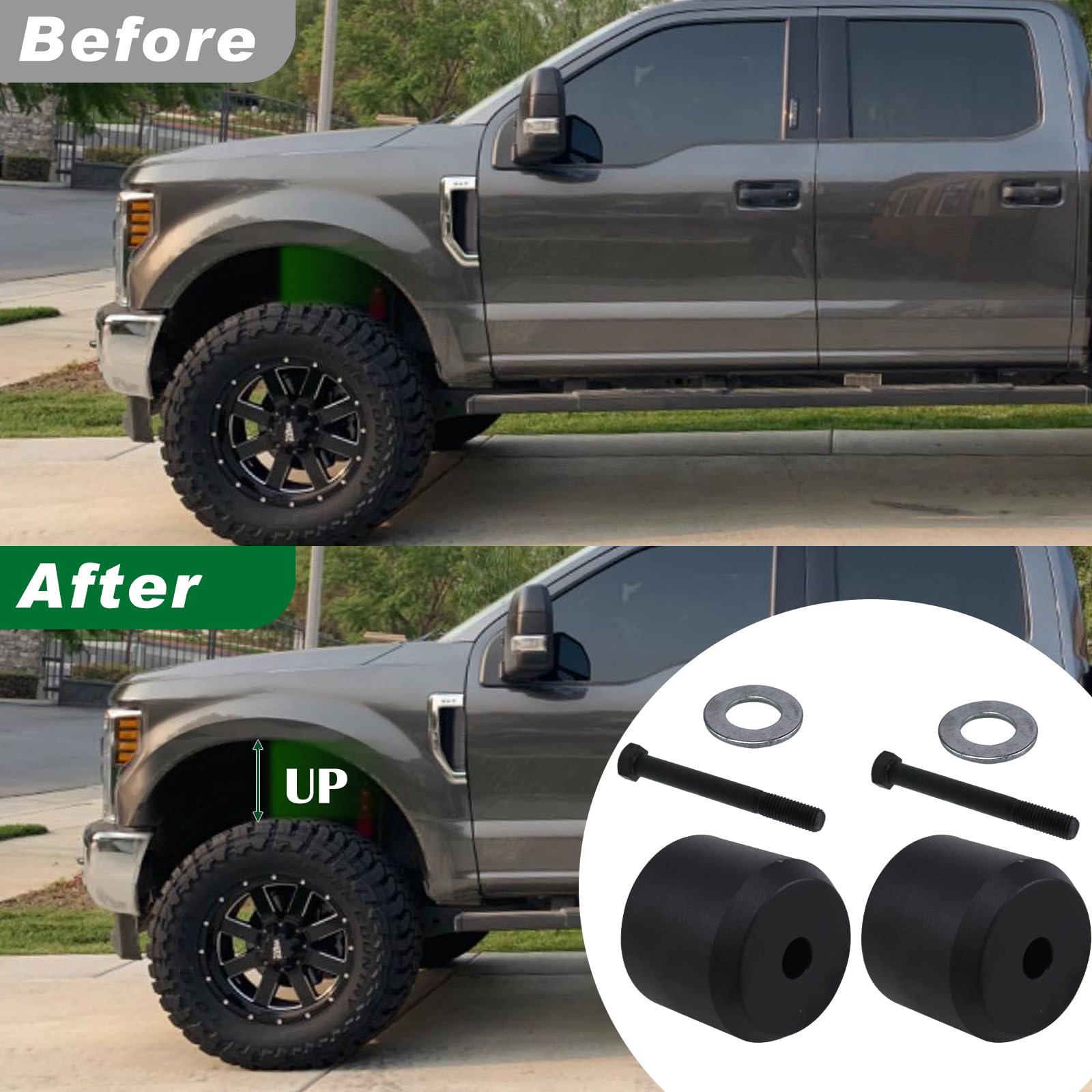 2013 F250 Leveling Kit Before And After Ford Super Duty Wikipedia