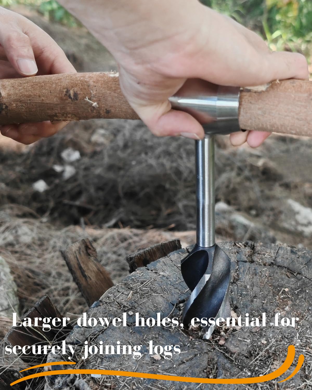 Snapklik.com : Survival Tools, 1.5 Inch Bushcraft Hand Auger