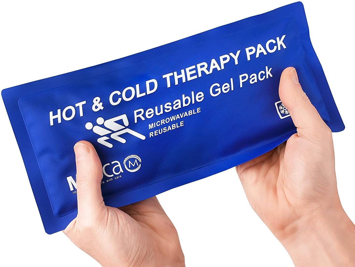 Amazon.com: Med 55 Gel Ice Pack for Injuries - Reusable Hot & Cold Pack ...