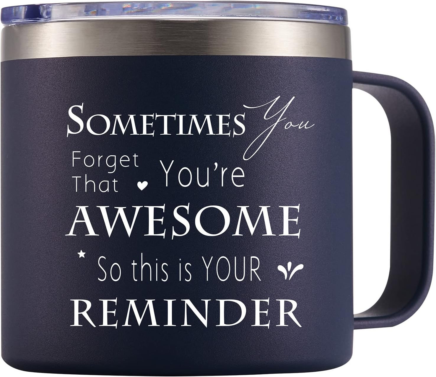 Amazon.com: X-SIGA Coffee Mug Tumbler with lid, Inspirational Gifts For ...