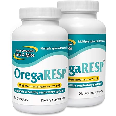 Amazon.com: North American Herb & Spice OregaResp - 90 Veggie Capsules ...