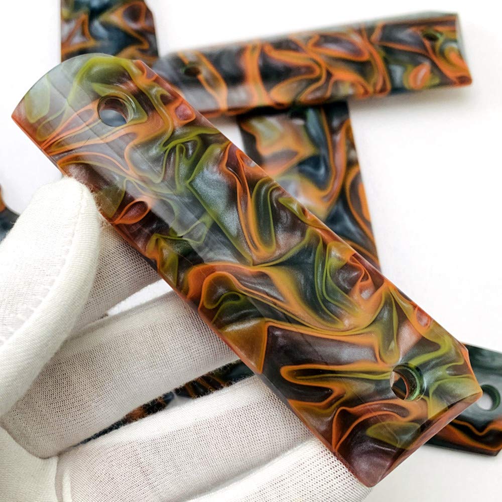 1911 Pistol Grips Aibote PMMA Cloud Acrylic 1911 Gun Grips - Full Size ...