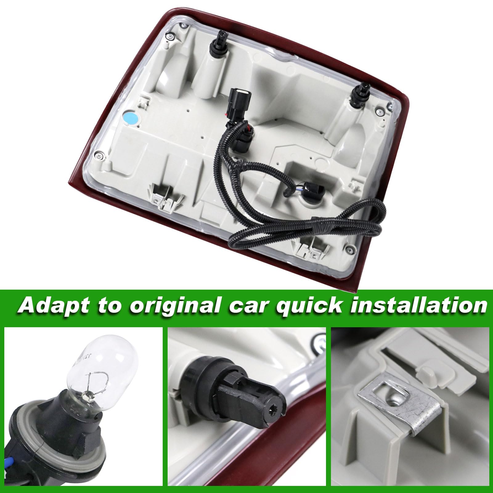 Lochnchn Rear Tail Lights Compatible with Chevy Silverado 1500 2016 ...