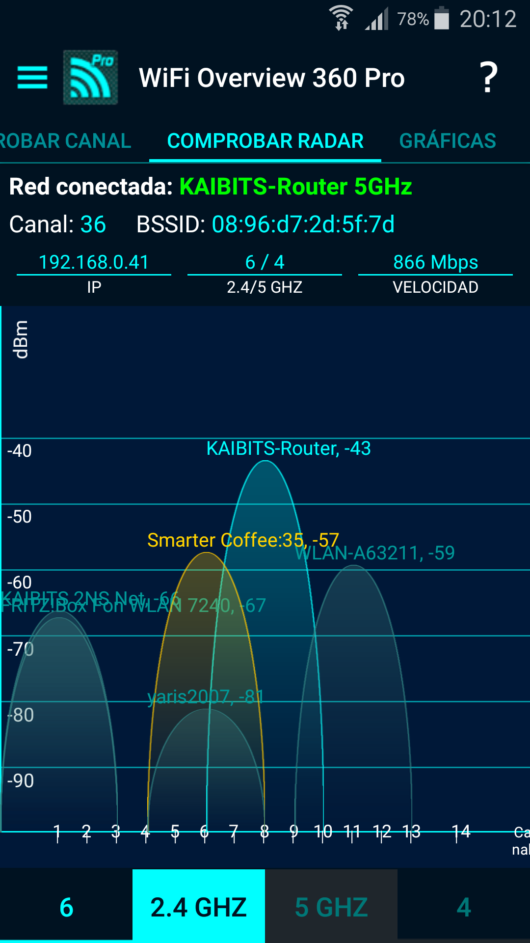 Aplicación WiFi Overview 360 Pro en Amazon Appstore