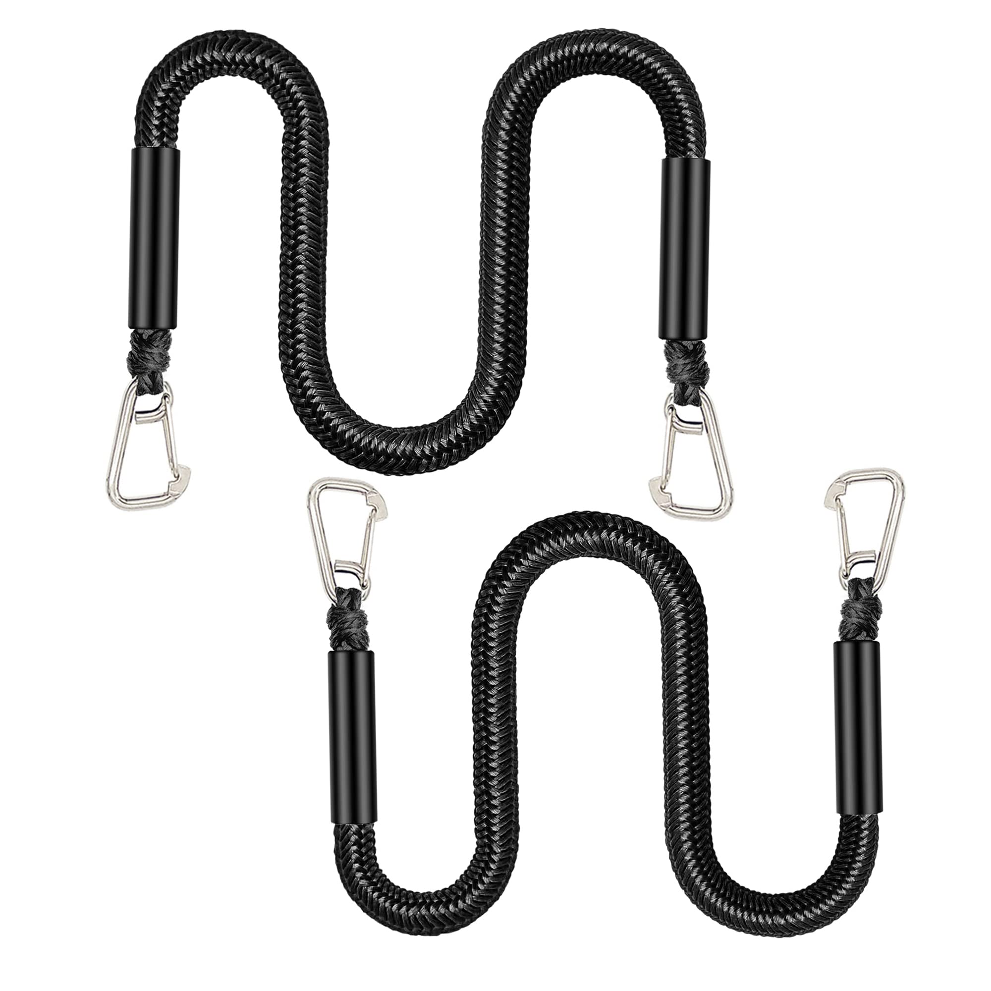 Amazon.com: Dock Ropes with Stainless Steel Clip to Tie Up Boat to Dock ...