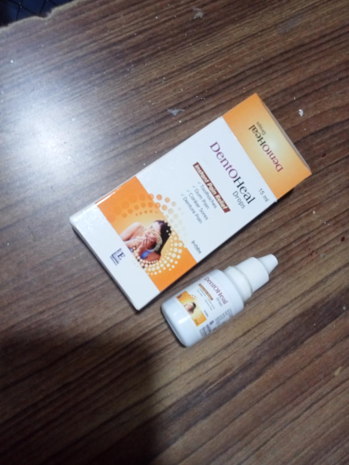 DentoHeal Drops Instant Pain Relied, Toothaches, Gum Pain, Canker Sores ...