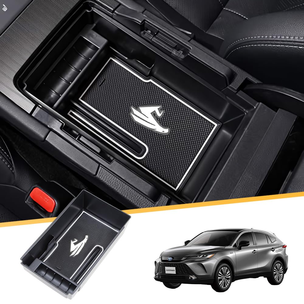 Amazon.co.jp: XIKER トヨタ ハリアー 80系 専用 ABS素材 コンソールトレイ 小物入れ センターコンソールボックストレイ 収納ボックス 取り付け簡単 カスタム パーツ ...