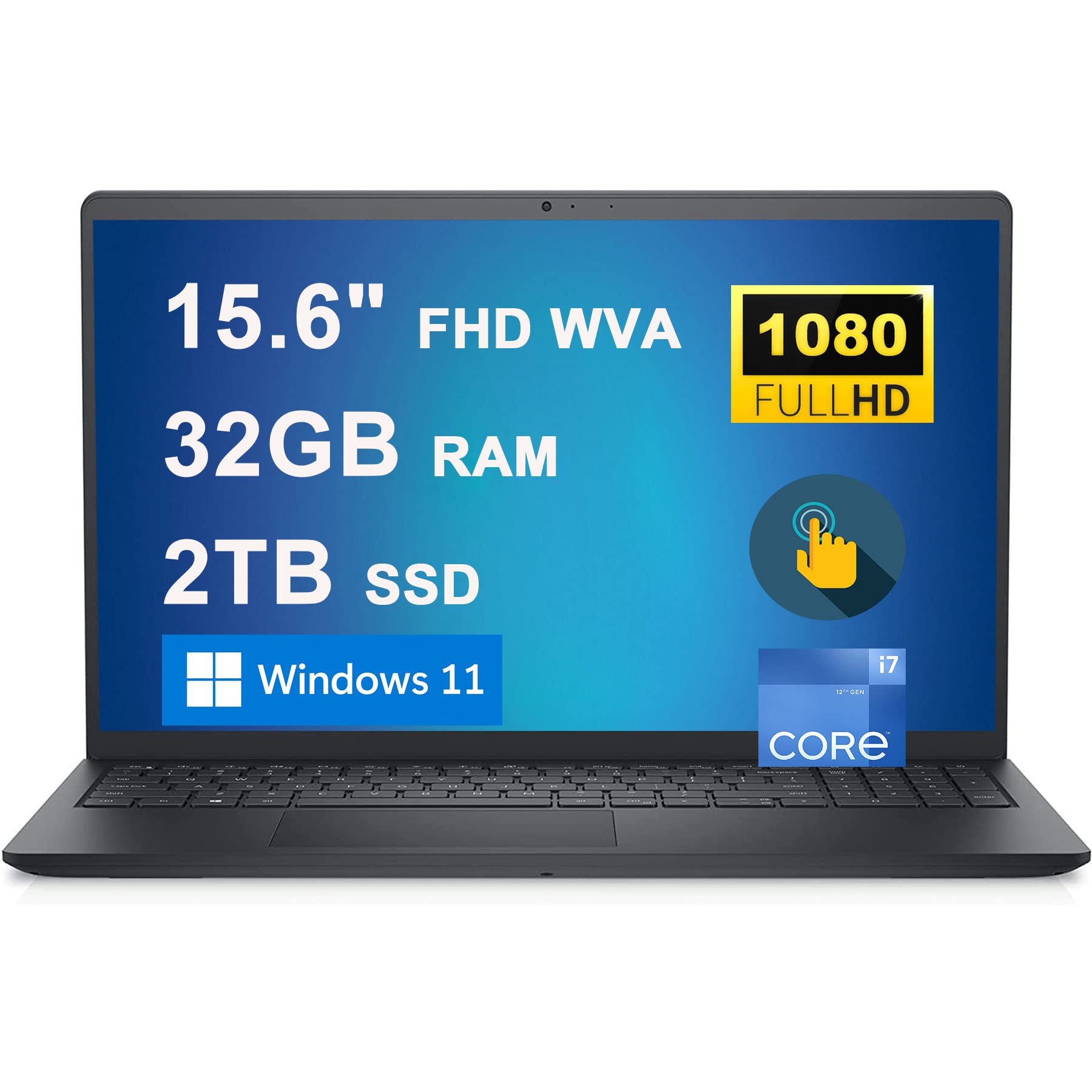 Amazon.com: Dell Inspiron 15 3000 3520 Business Laptop 15.6" FHD WVA ...