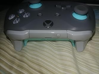 Amazon.com: Xbox Wireless Controller Grey & Blue - Wireless - Bluetooth ...