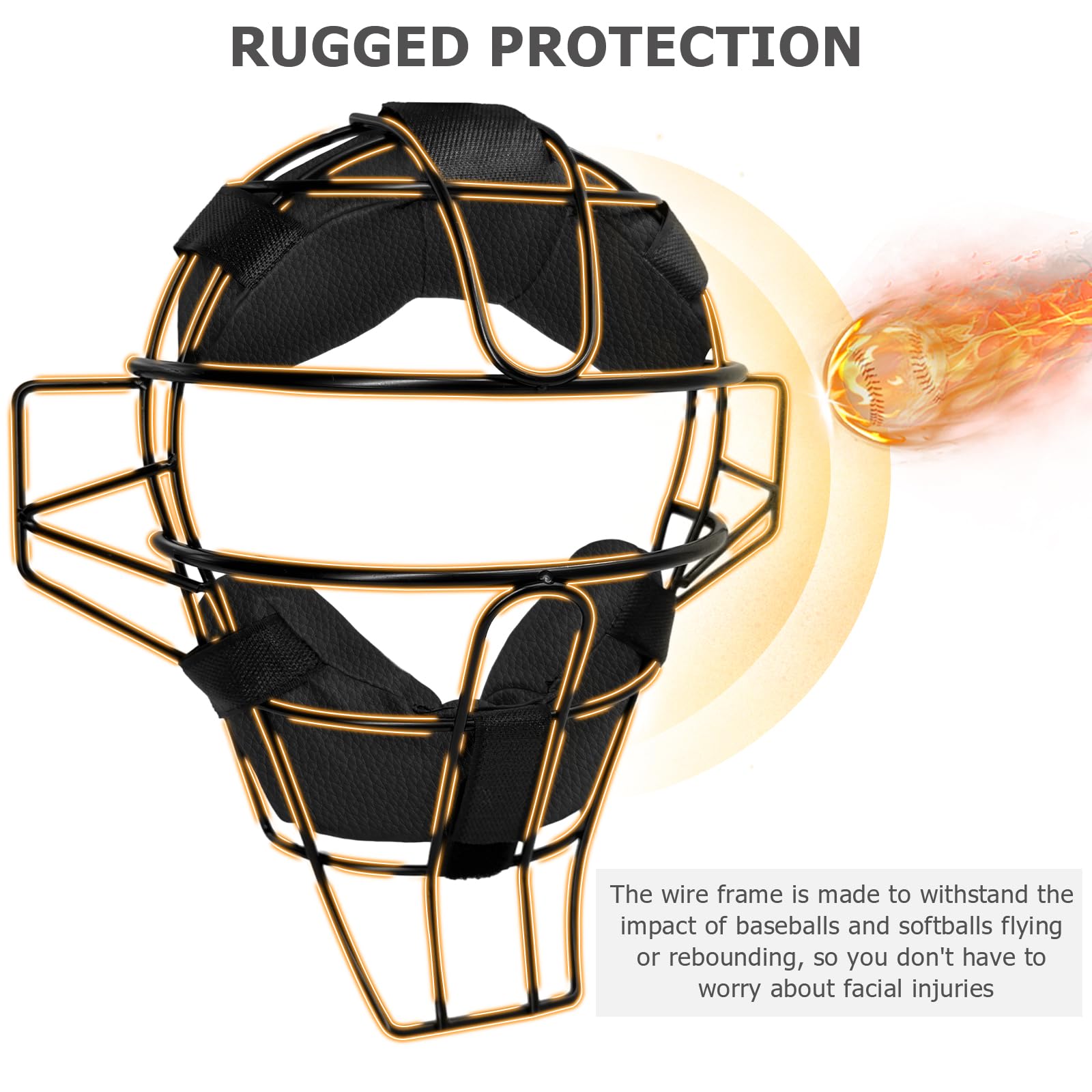 Snapklik.com : HolyElks Baseball Catchers Mask, Umpire Mask, Full-Face ...