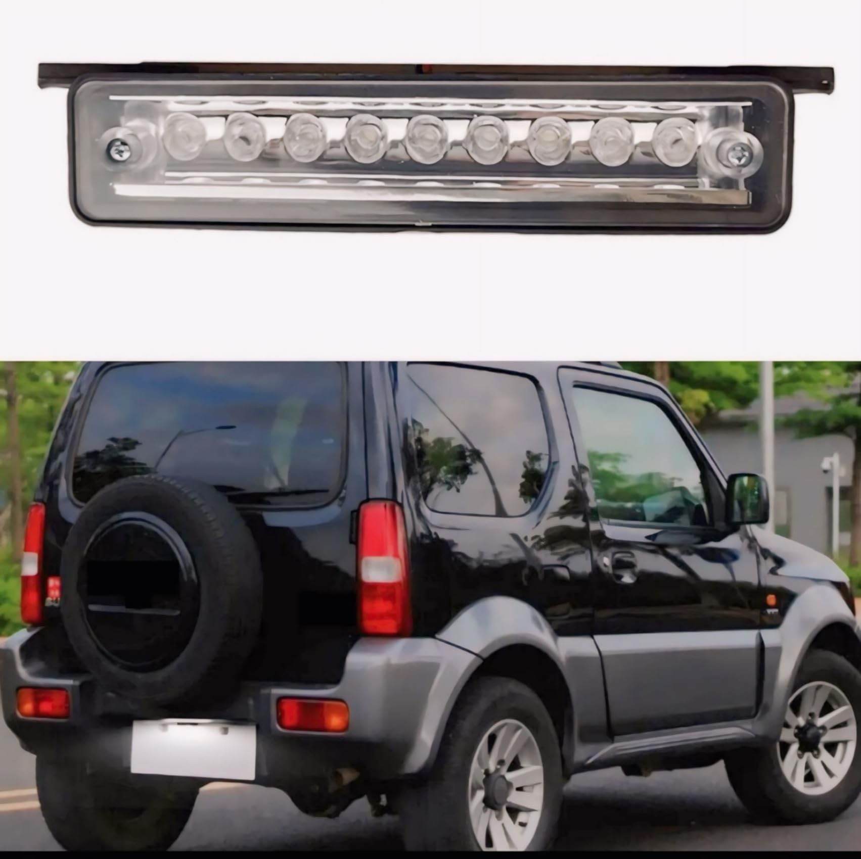 Amazon | 【Ra1zing】ジムニー用 スズキ ハイエース 9連 9LED ライセンス ランプ ナンバー灯 超高輝度 ホワイト ライト JB23 JA11 JA12 JA22 JA71 ...