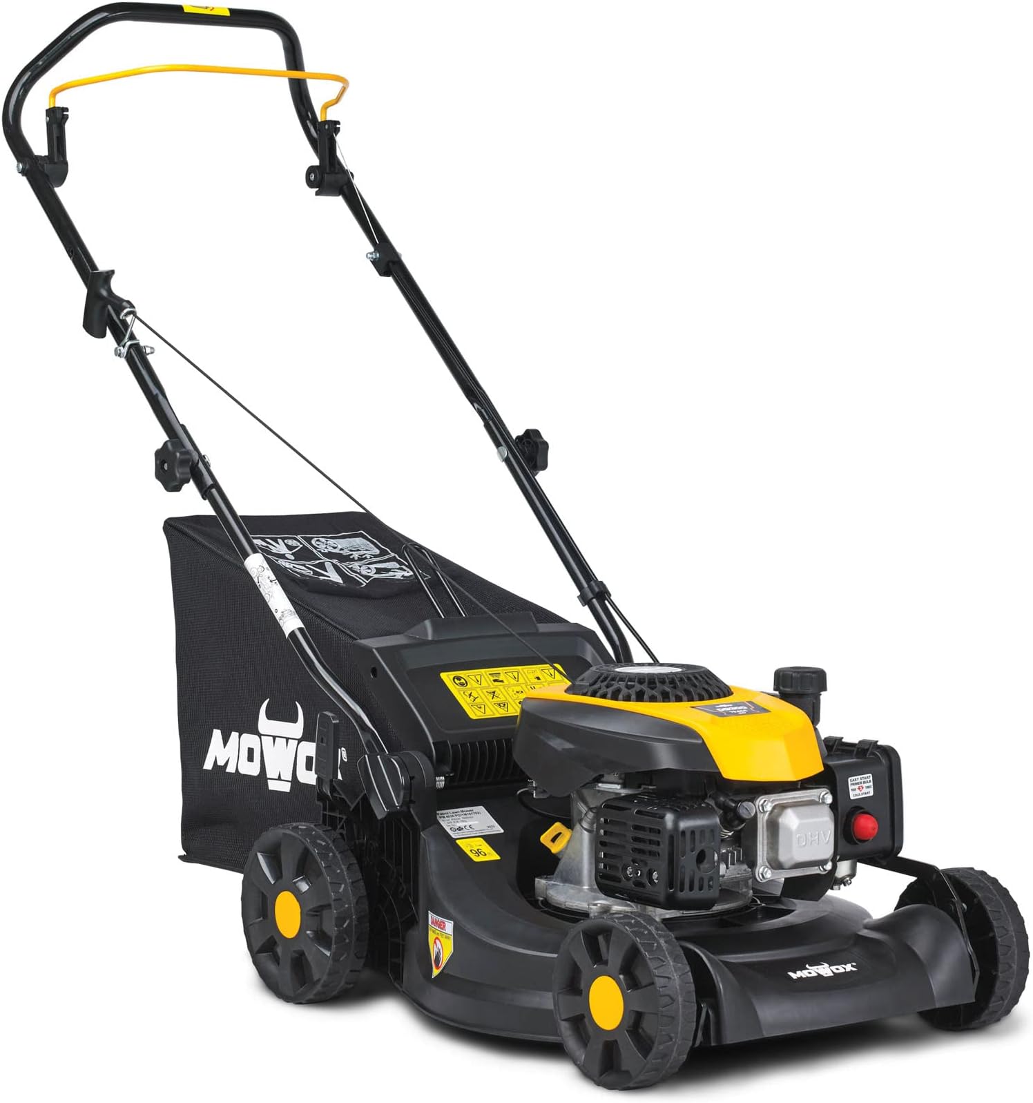 Mowox PM 5175 SHW - Tondeuse Thermique tractée Mowox 171CC - Carter ...