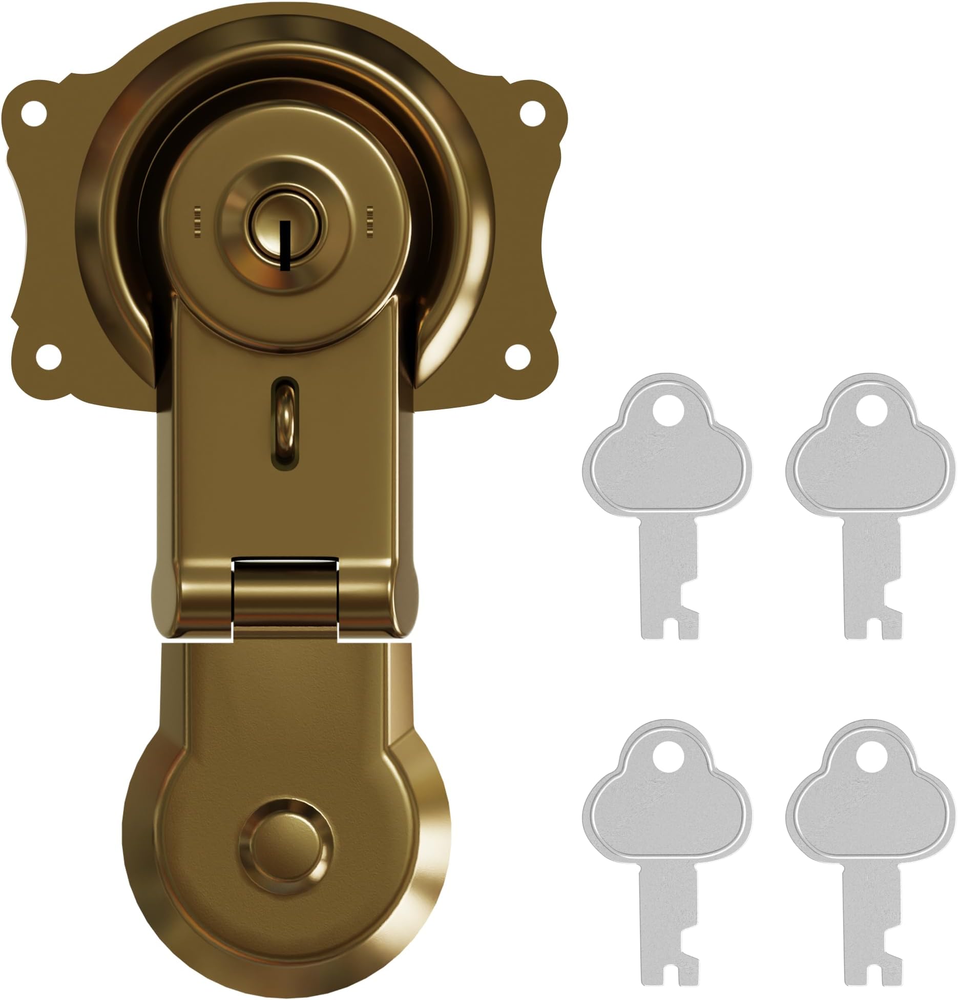 Amazon.com: 2pcs Trunk Lock Key T-46k T46 3815 3835 Antique Trunk Chest ...