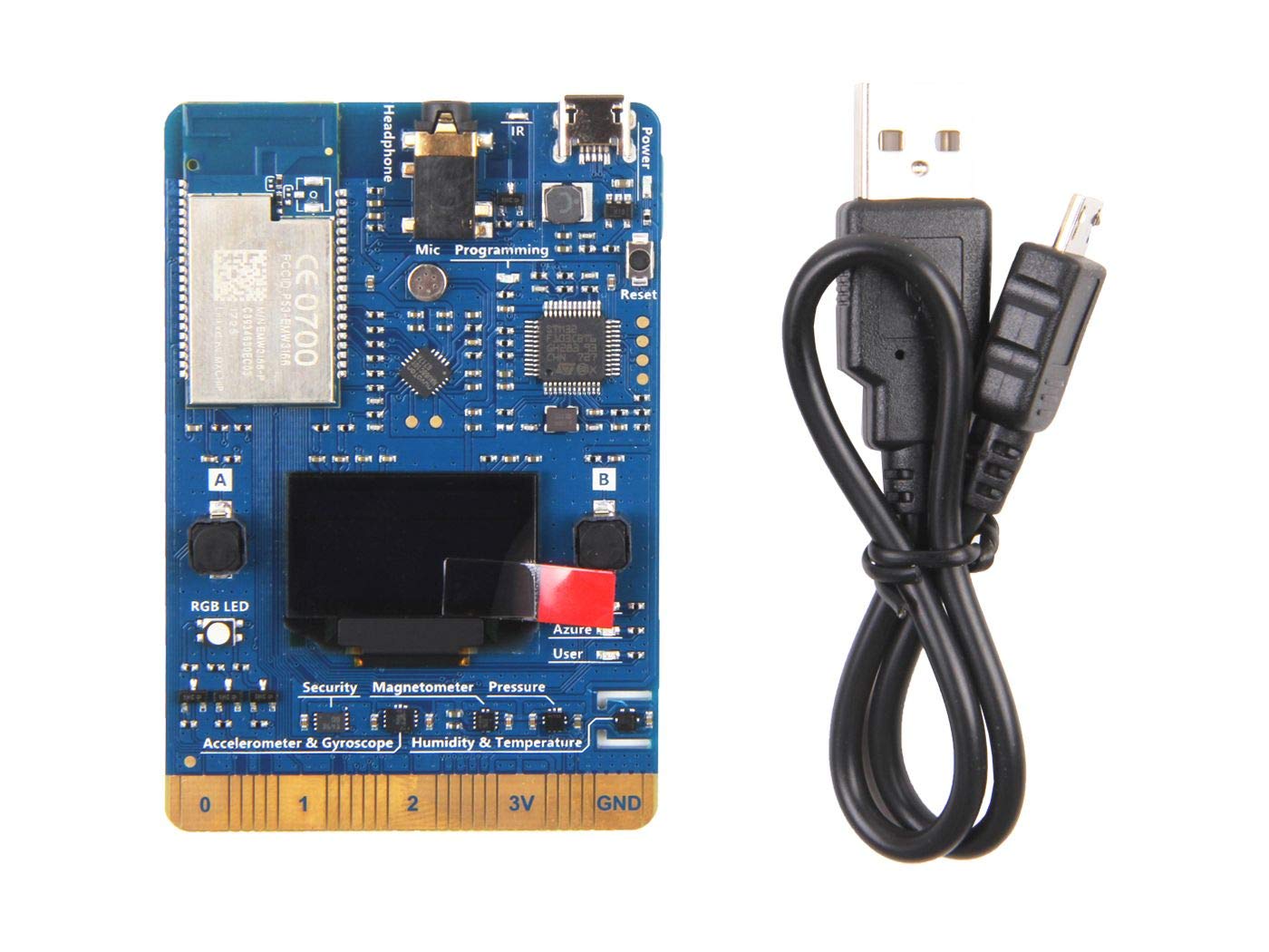 Amazon.com: seeed studio MXChip AZ3166 IOT Developer Kit Compatible with Arduino : Electronics