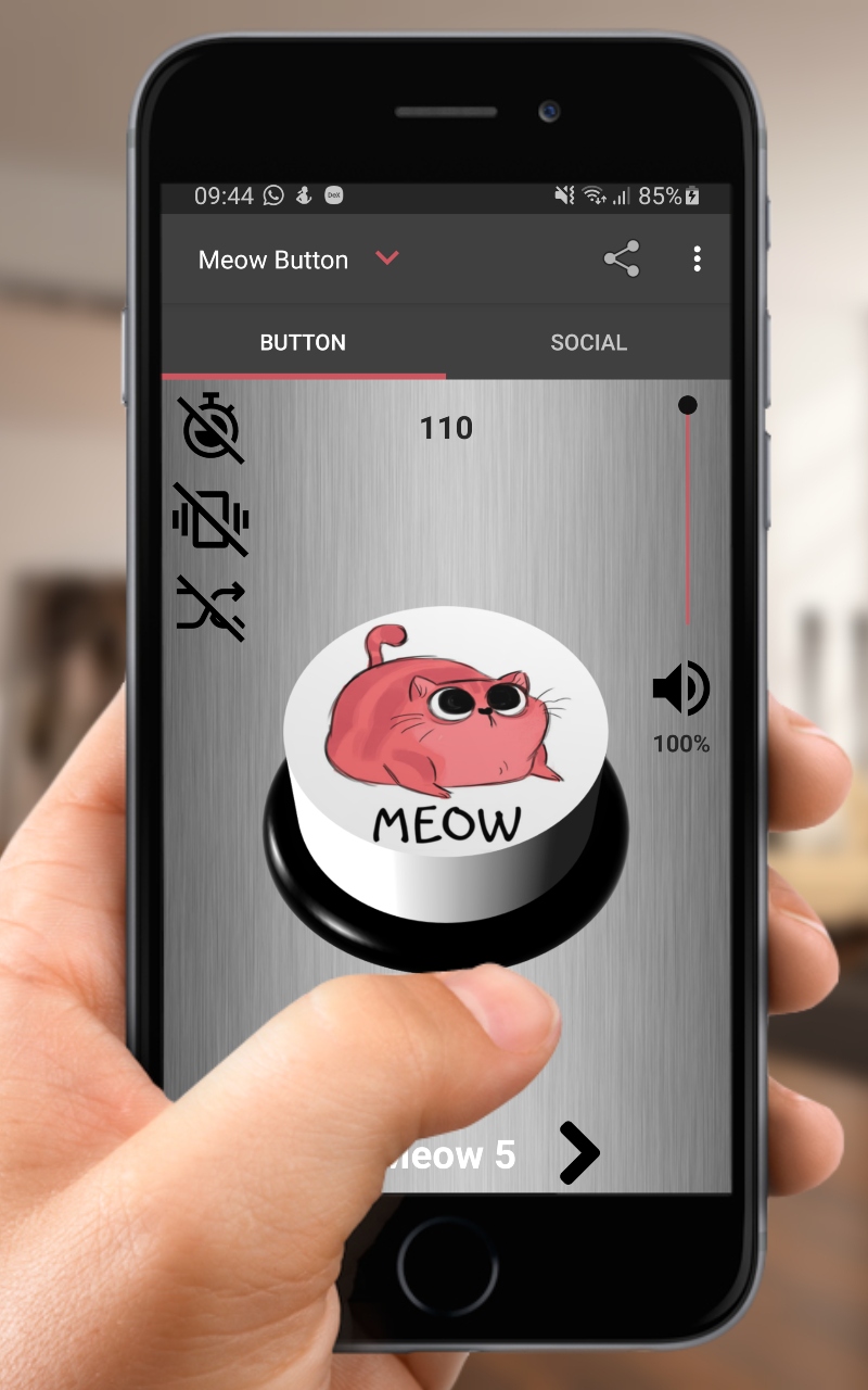 Cat Meow Button - App on Amazon Appstore