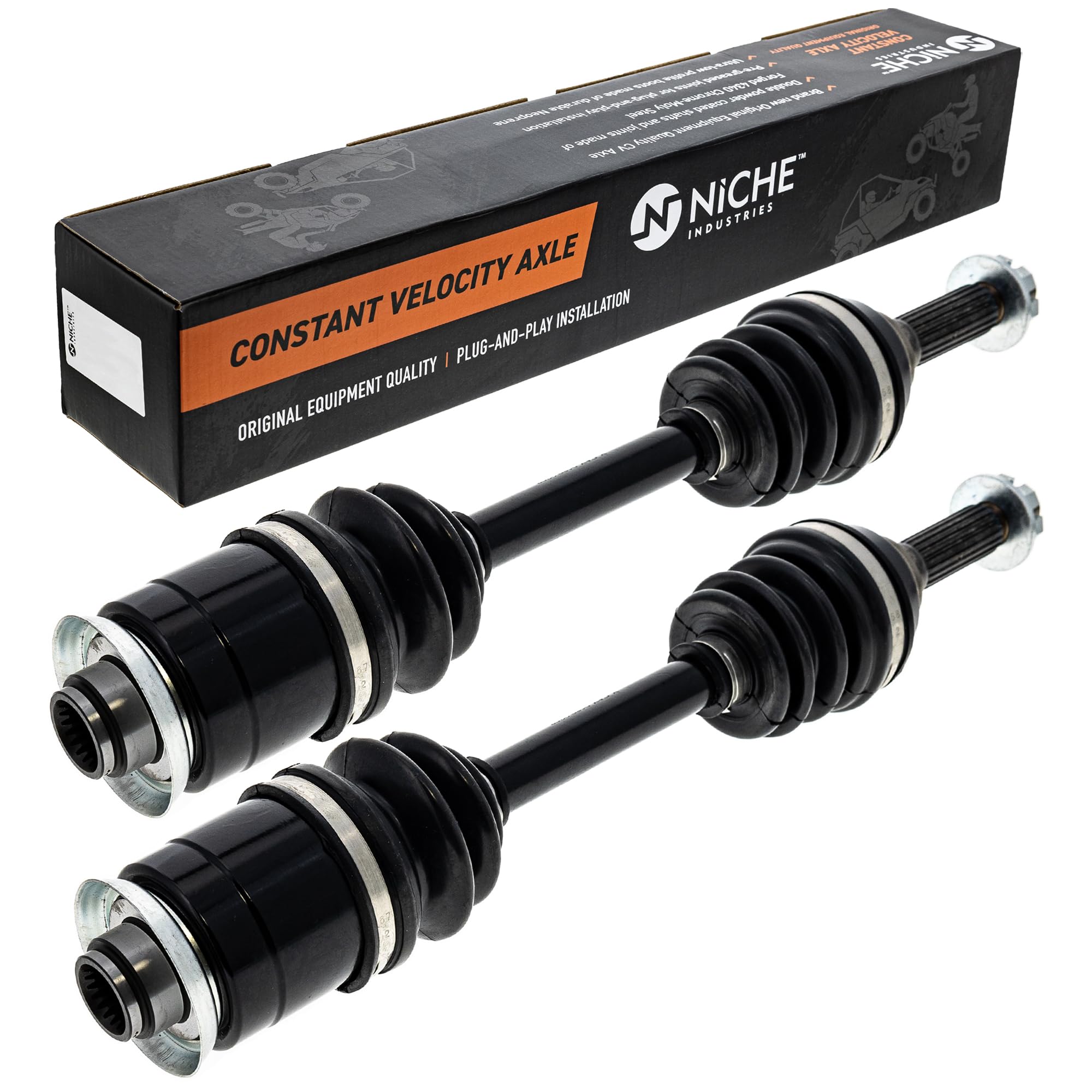 Caltric フロント CV アクスル カブ士官候補生 ボランティア 46A 限定版 左/右 Caltric Front CV Axles ...